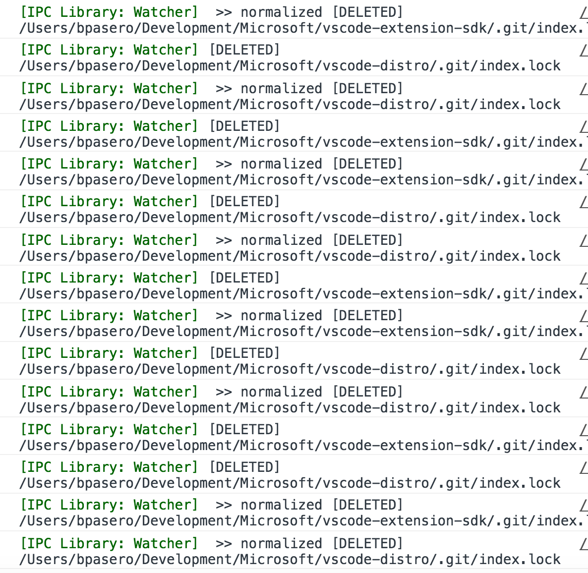Multi-root SCM constantly polls git · Issue #33309 · microsoft/vscode ...