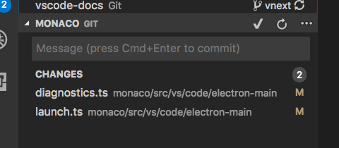 Git decorations: no longer show up? · Issue #40078 · microsoft/vscode · GitHub