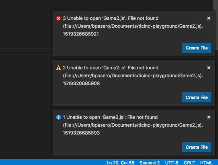 Notifications: proper icons · Issue #44108 · microsoft/vscode · GitHub