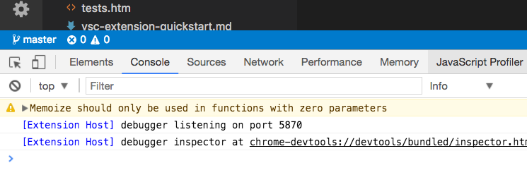 Memoize Should Only Be Used In Functions With Zero Parameters · Issue 46643 · Microsoftvscode