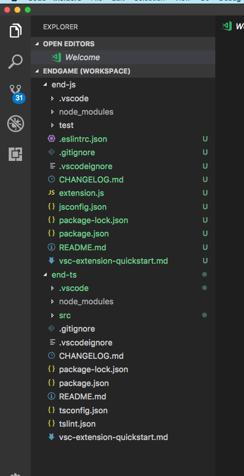 Decorations not showing up for second root folder · Issue #48502 ...