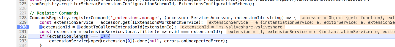 Manage extension is no-op for statusbarItem · Issue #49135 · microsoft ...
