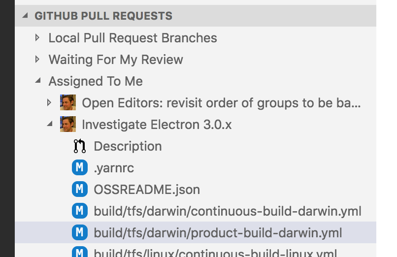 Tree looses focus on mouse click · Issue #198 · microsoft/vscode-pull-request-github · GitHub