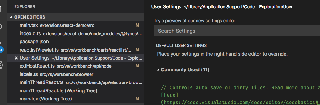 Labels The Description Part No Longer Shows With Opacity · Issue 56465 · Microsoft Vscode · Github