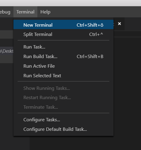 Merge "Terminal" and "Task" menu · Issue #56836 · microsoft/vscode · GitHub