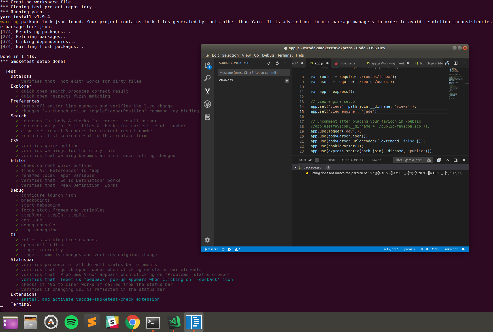 Smoke test: terminal tests failing for german keyboard layout · Issue ...
