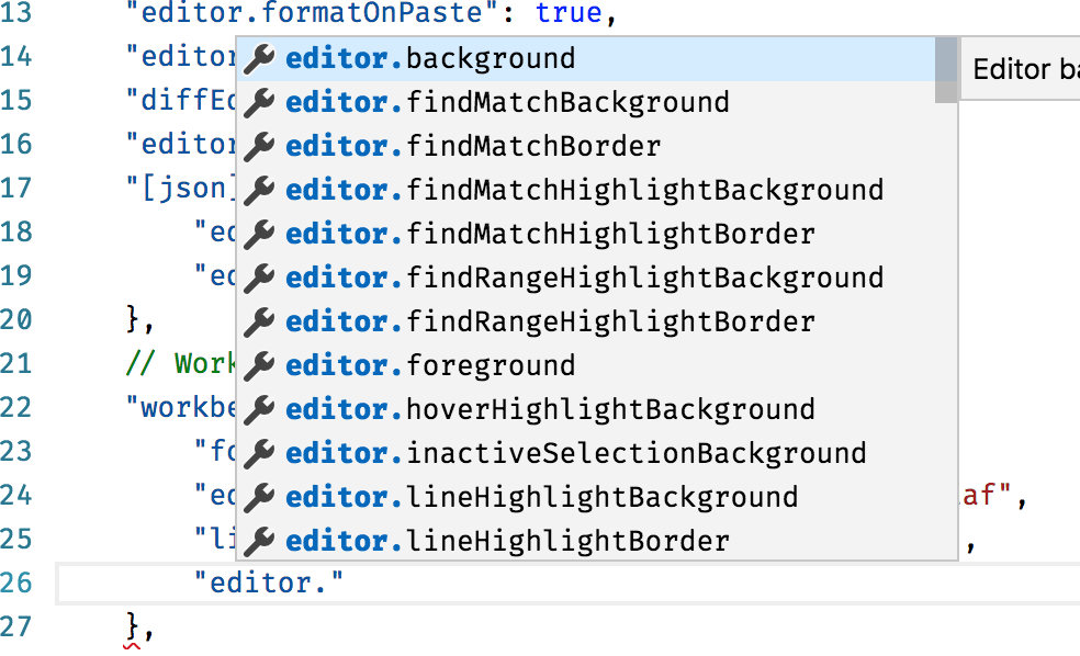 Make snippet highlights themeable · Issue #32484 · microsoft/vscode · GitHub