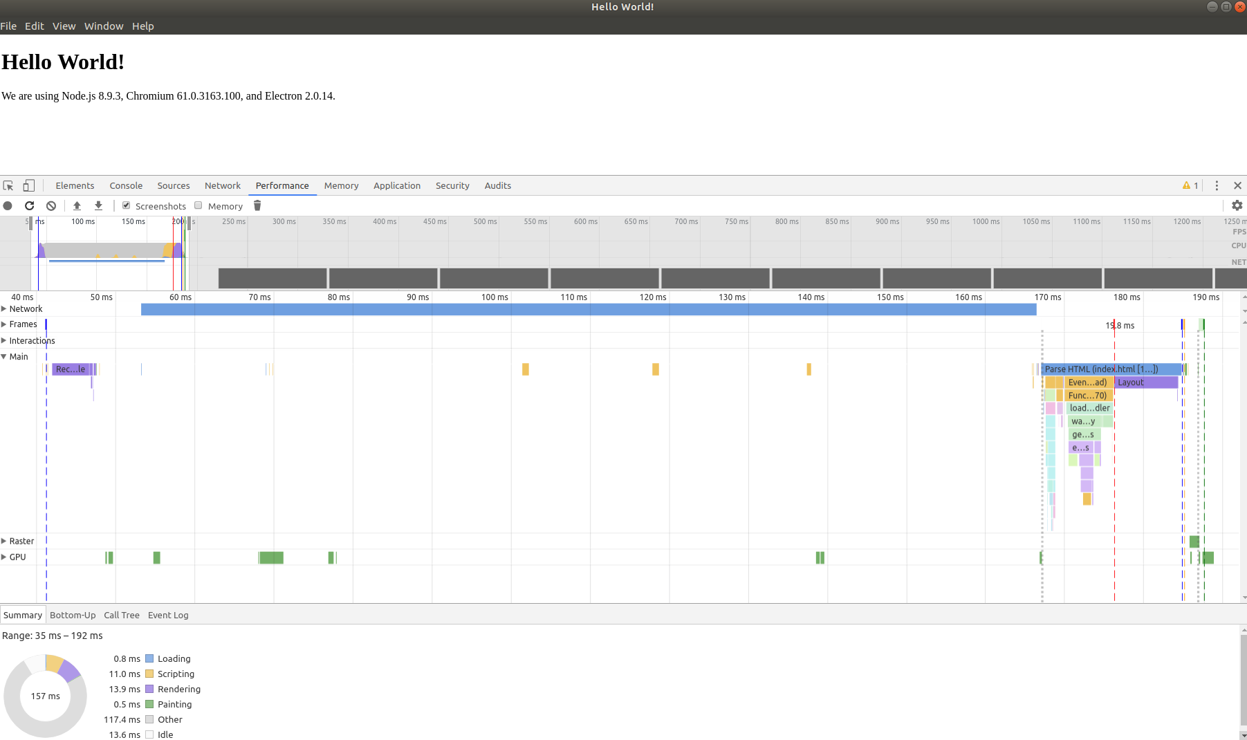 Electron3 Browserwindow Devtools Doesnt Record Js Perf Profiling · Issue 14763 · Electron 9845