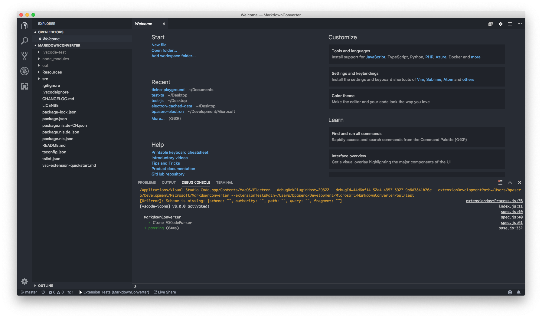 Stop restarting extension host when root folders change · Issue #66936 · microsoft/vscode · GitHub