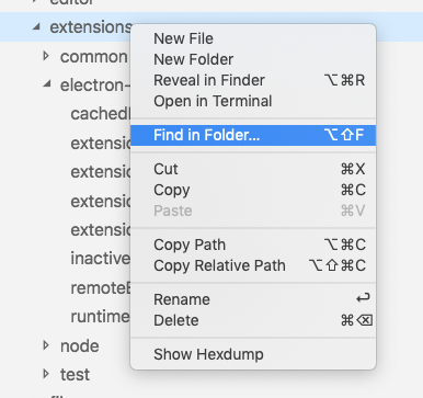 Add "Search here" context menu item in explorer · Issue #67932 ...