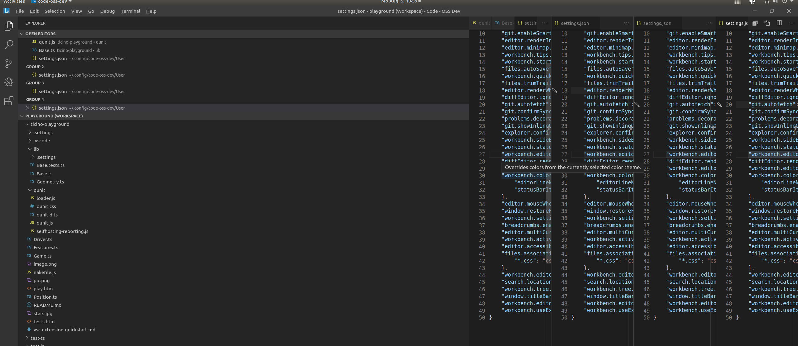 Grid Sashes Lost In This Case · Issue 78481 · Microsoftvscode · Github