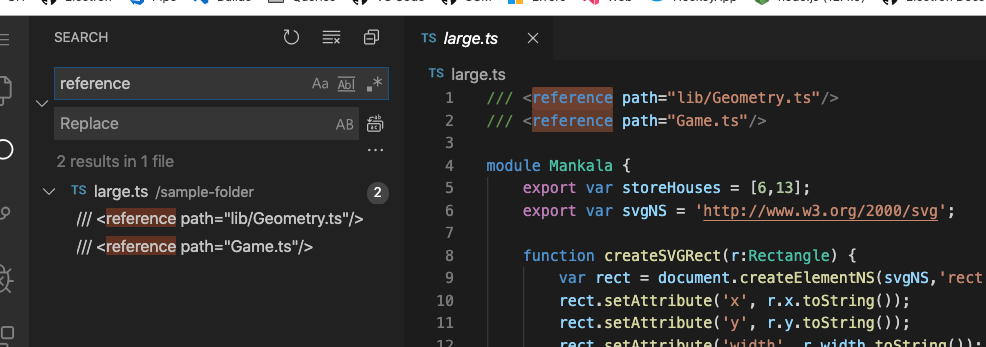 API: text search provider only returns one result · Issue #84110 · microsoft/vscode · GitHub