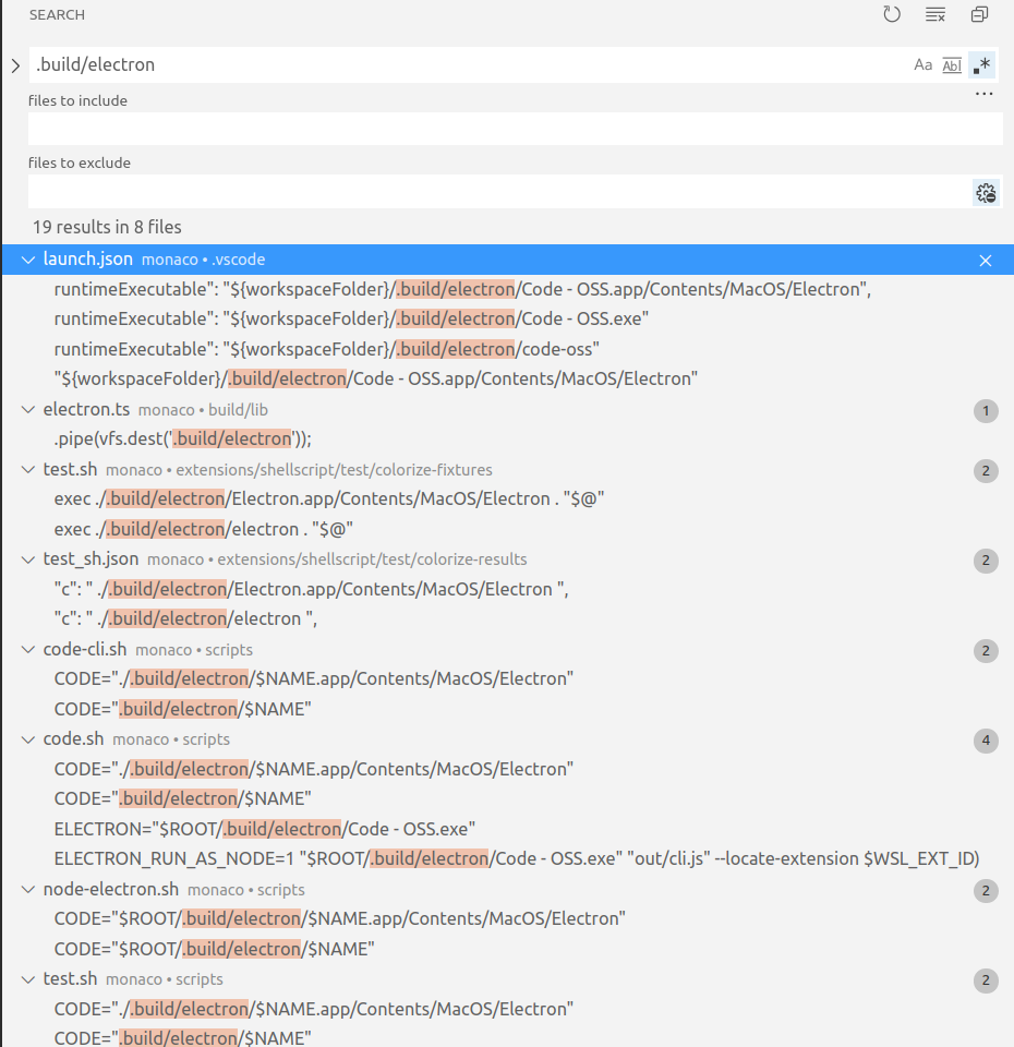 Electron: leverage binary from electron dev dependency · Issue #86725 · microsoft/vscode · GitHub