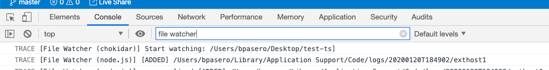 Changed file names in bash/zsh do not update in explorer sidebar, are ...