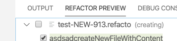 Refactor preview: indicate create/delete/renames better? · Issue #89504 · microsoft/vscode · GitHub