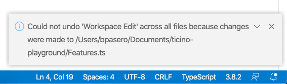 Undoredo Notification For Not Being Able To Apply Undo Is Not Very Helpful · Issue 91371