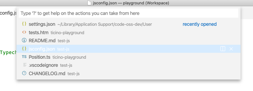 Quick pick: middle mouse results in weird selection · Issue #93090 ...