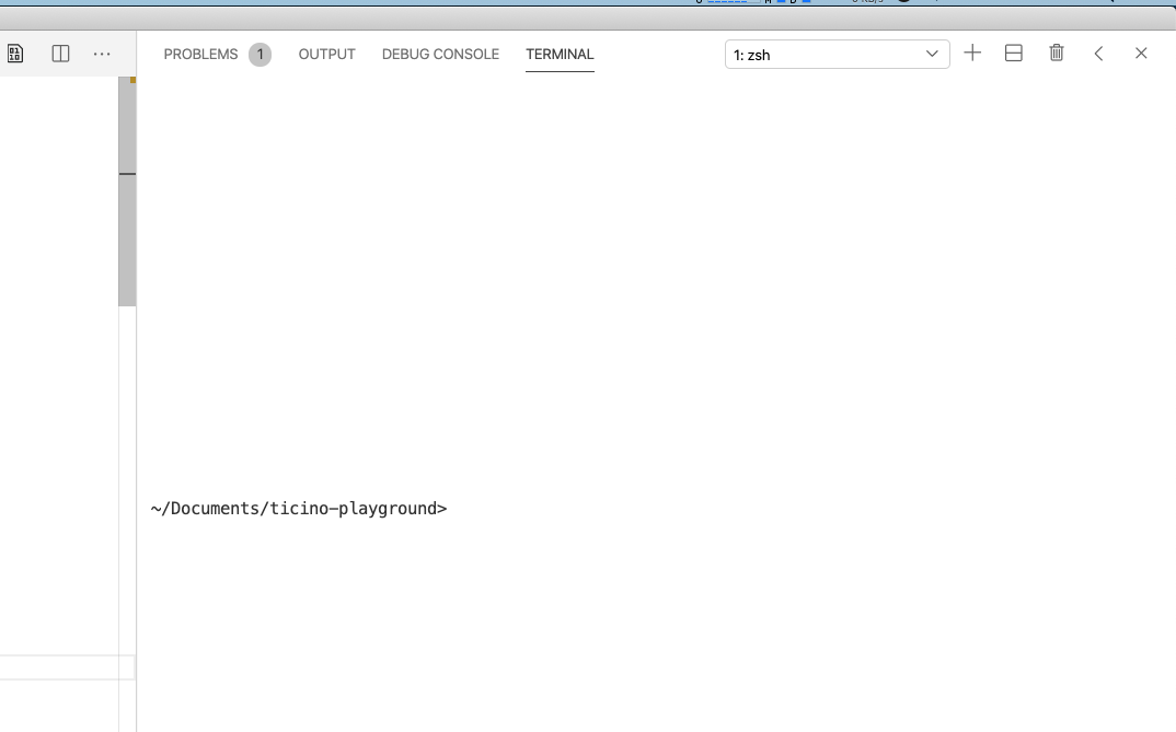 Terminal: moving panel right leaves prompt in weird place · Issue ...
