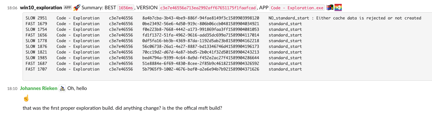 Perf machine: print the Electron version as part of the info · Issue #98642 · microsoft/vscode ...
