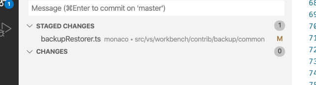 Changes view: items no longer aligned when icons disabled · Issue ...