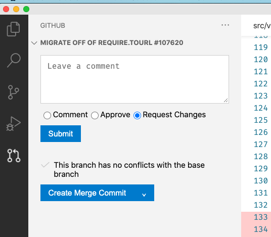 Focus mode view could have a link to the PR · Issue #2173 · microsoft ...