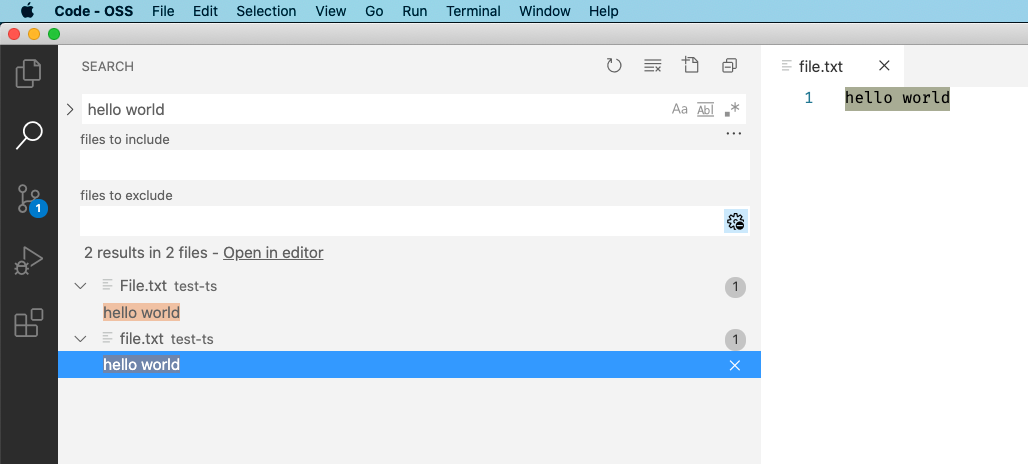 Search: duplicate results after renaming file to different case · Issue #107778 · microsoft ...