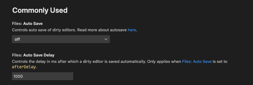 Settings editor: commonly used configuration not strict · Issue #110129 ...