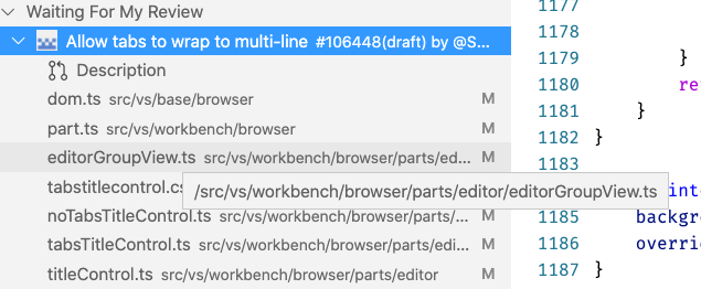 Hover In Views Shows Path With Leading Slash · Issue 2287 · Microsoft Vscode Pull Request
