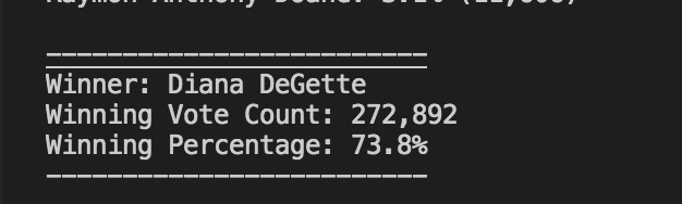 GitHub - jschwar4/PyPoll-Challenge