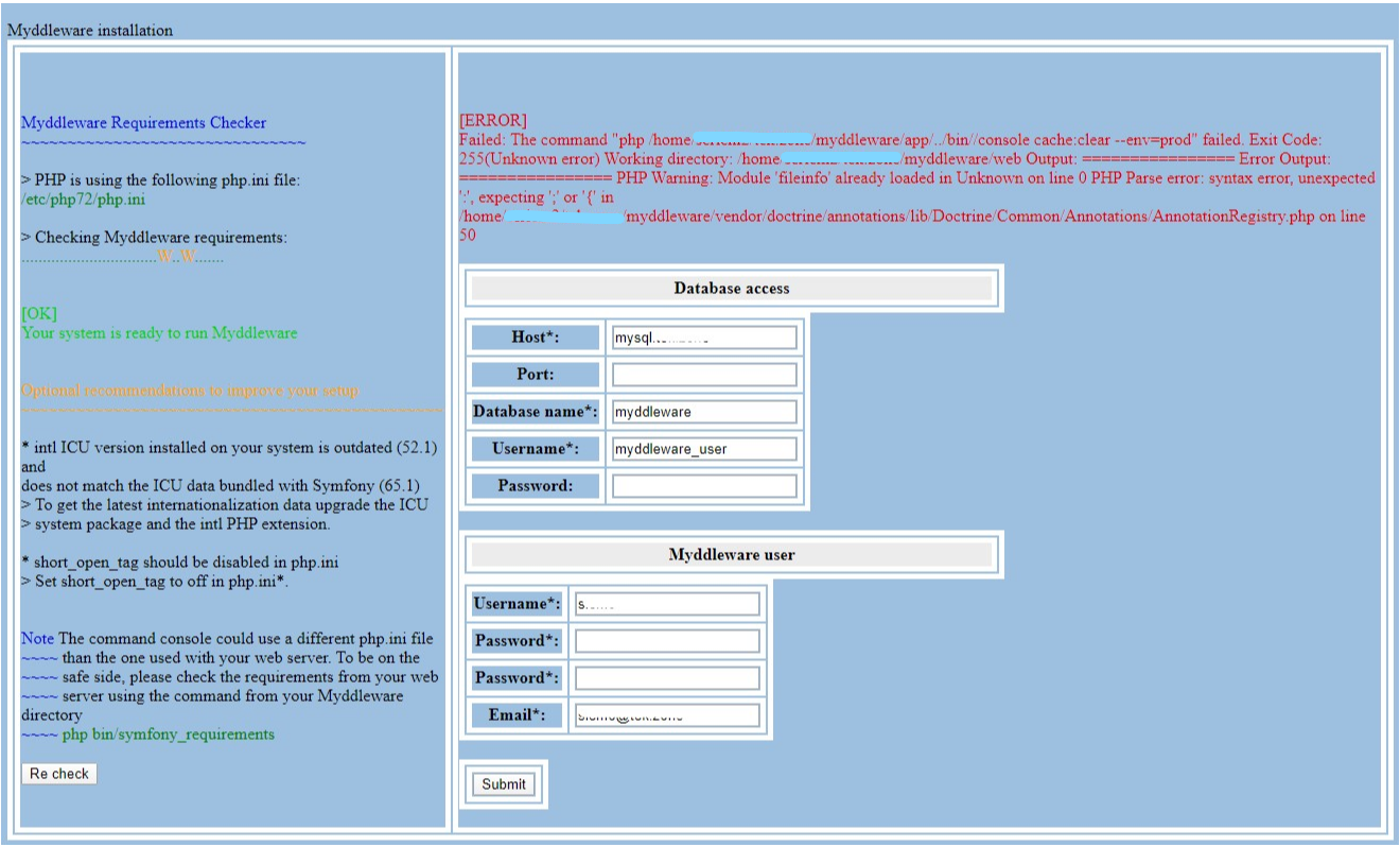 Unknown error when installing Myddleware · Issue #292 · Myddleware/myddleware · GitHub