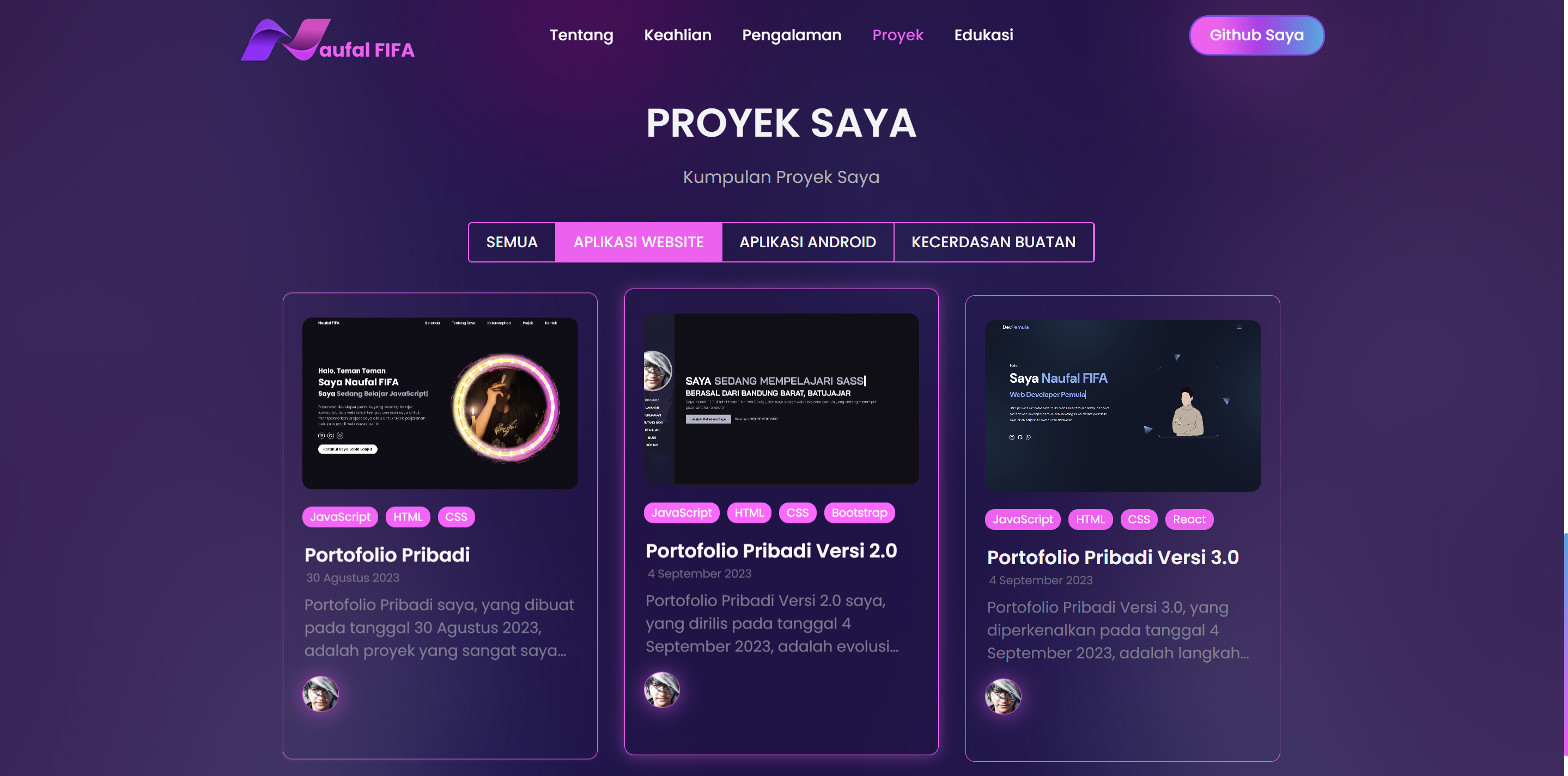 GitHub - fifovalle/WEBSITE-PORTOFOLIO-PRIBADI-VERSI-5.0: Website ini ...