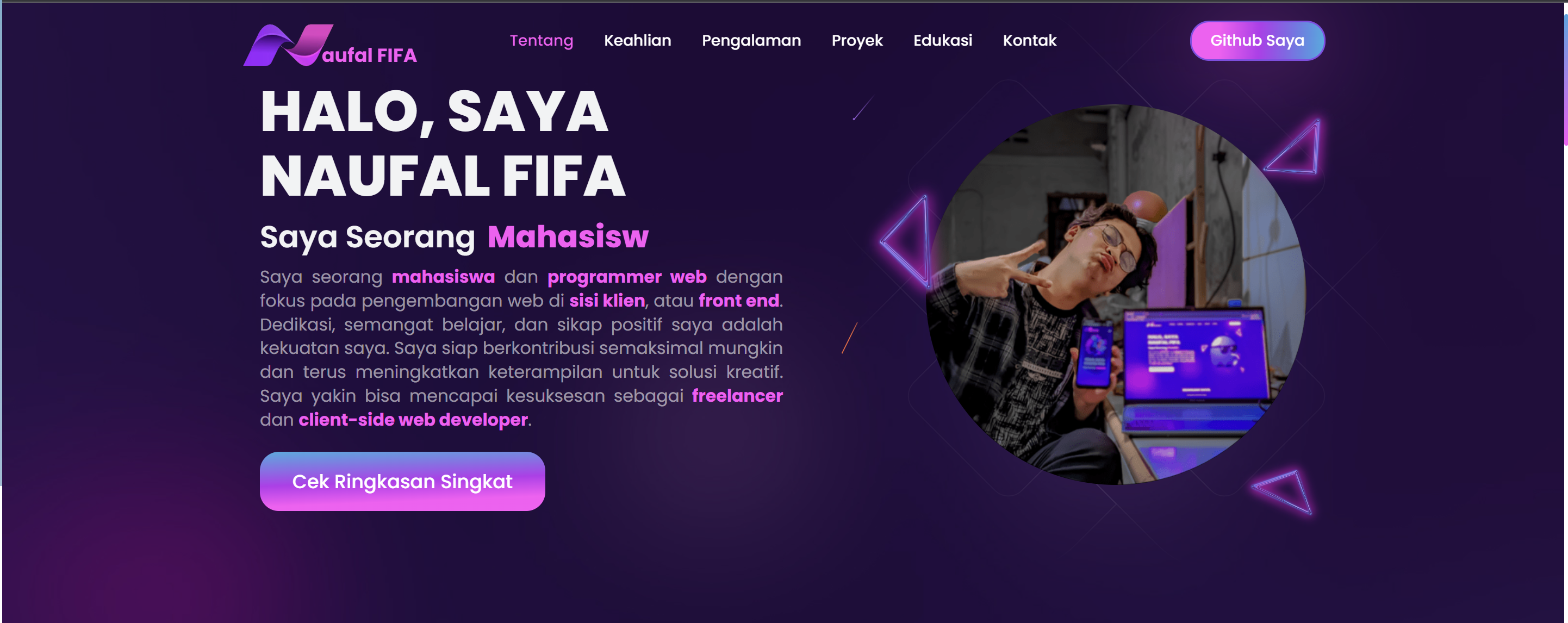 GitHub - fifovalle/WEBSITE-PORTOFOLIO-PRIBADI-VERSI-5.0: Website ini ...