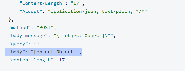 Plugin Workflow 请求 会转换成 Body Object Object · Issue 1227 · Nocobasenocobase · Github