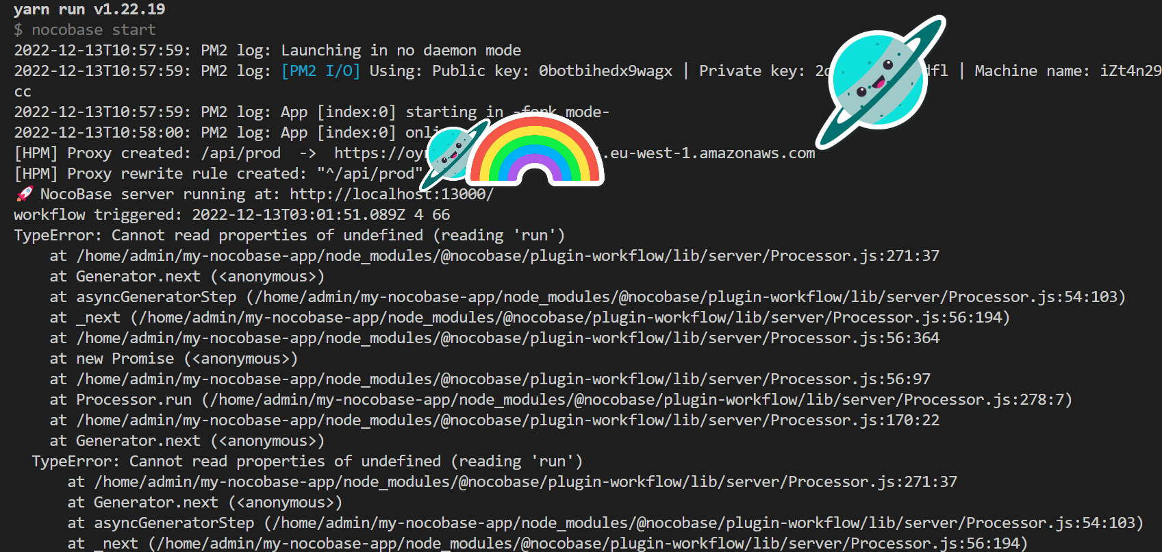 Plugin Workflow 开启 数据变动 后 新建数据就会弹出错误,还像是权限还是什么 · Issue 1240