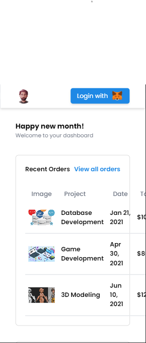 Make The Dashboard Responsive · Issue 62 · Ak736project Marketplace · Github 