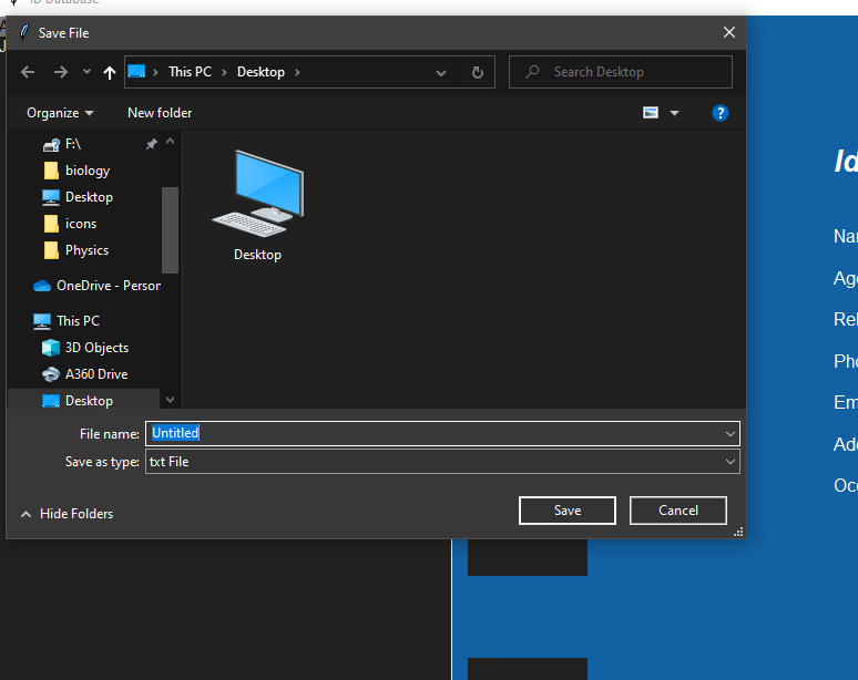 GitHub - armaanPYTHON/ID-Database-GUI: This is python GUI that saves ...