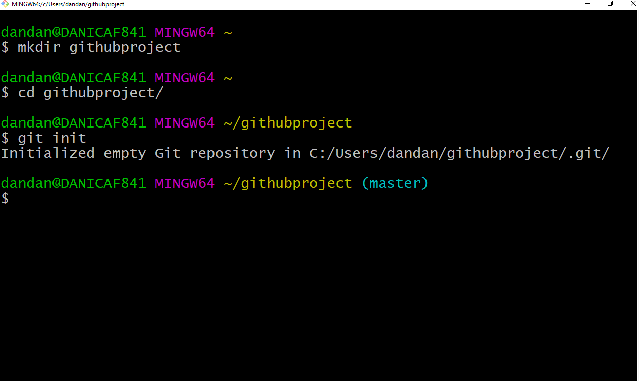 BNHR Internship | Getting Started with Git & Github | Danica Danisse C. Ramirez