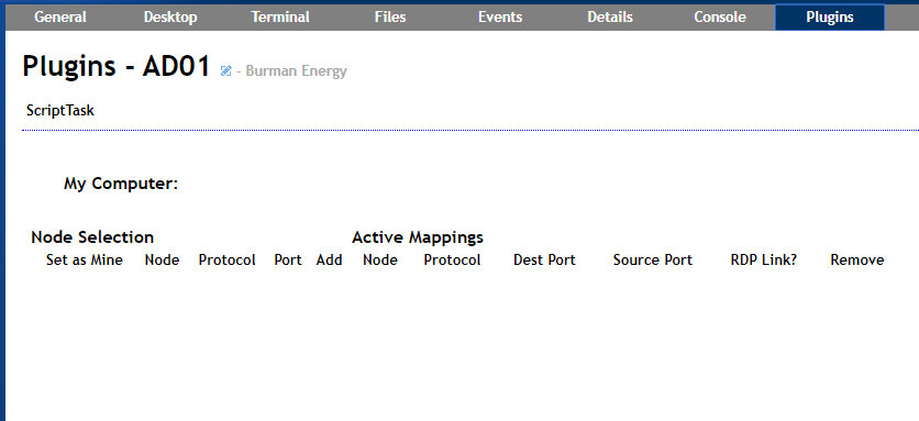 Plugin Display Conflict · Issue #1 · ryanblenis/MeshCentral-ScriptTask · GitHub