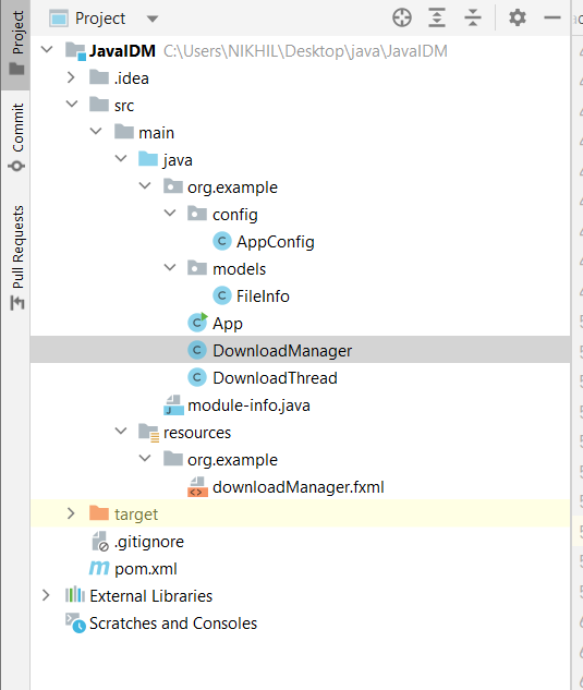 GitHub - sorthiyanikhil/Java-Download-Manager: You can download any file from a URL in this Java ...
