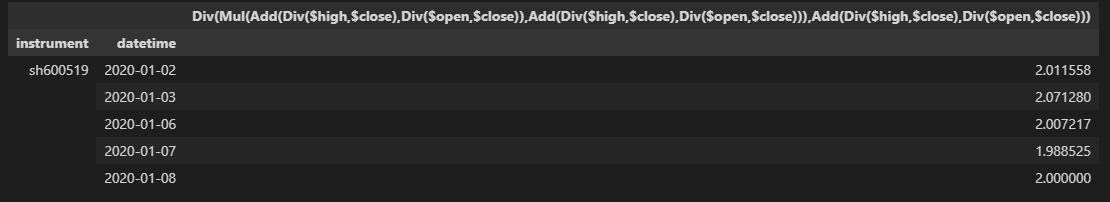 expression using qlib.data.ops.features get different results · Issue #1181 · microsoft/qlib ...
