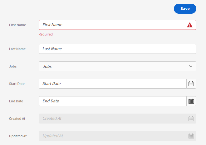 Form validation stop at first invalid input instead of validating all visible inputs · Issue ...