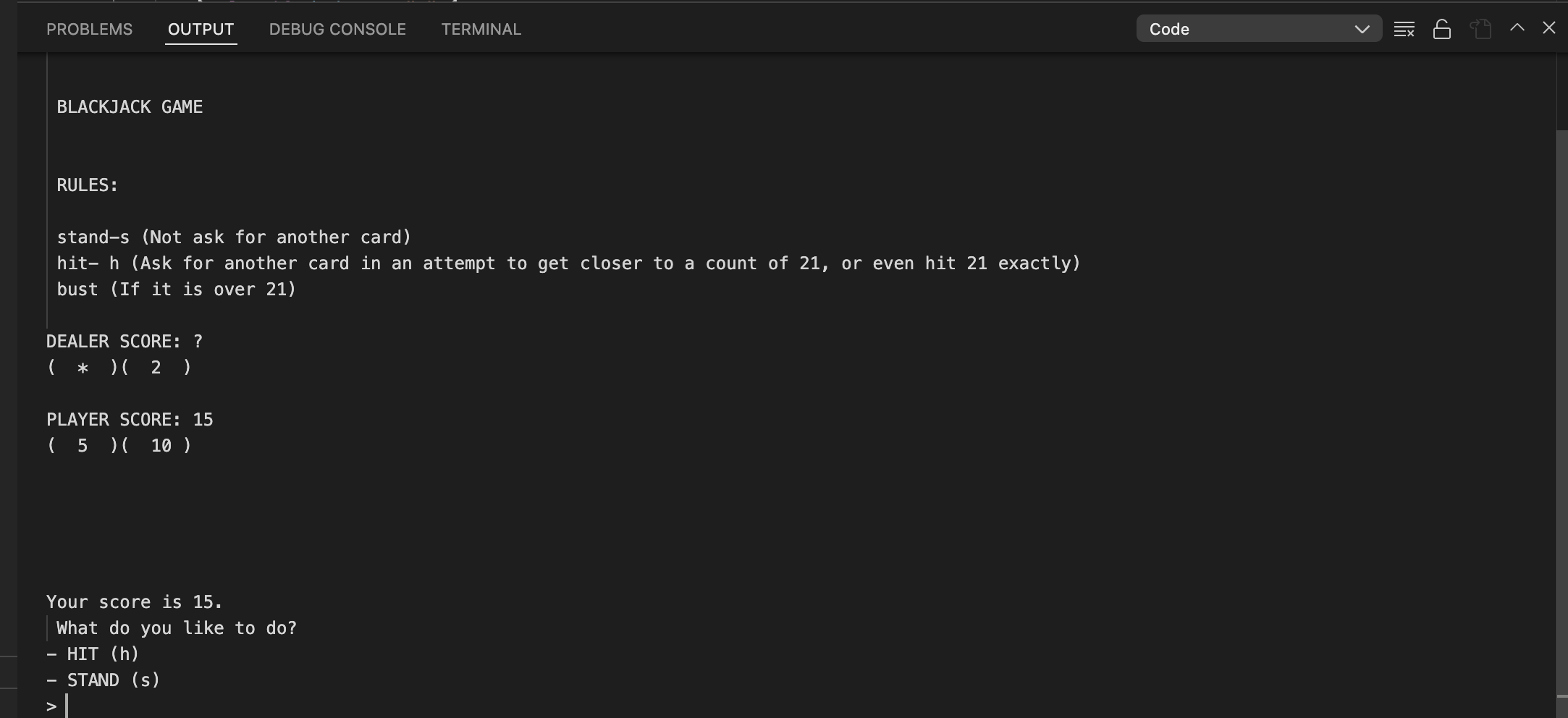 GitHub - NayanaCS/Black-Jack-game