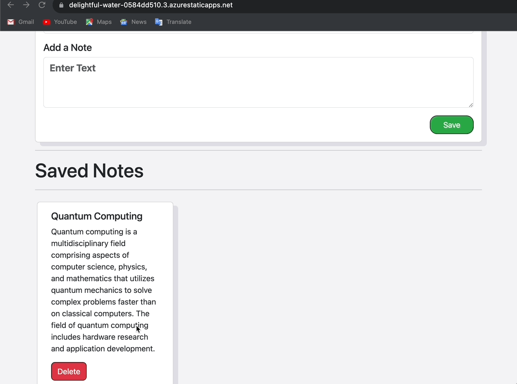 GitHub - varunlaul24/NotesAppBot: Final FRT Project