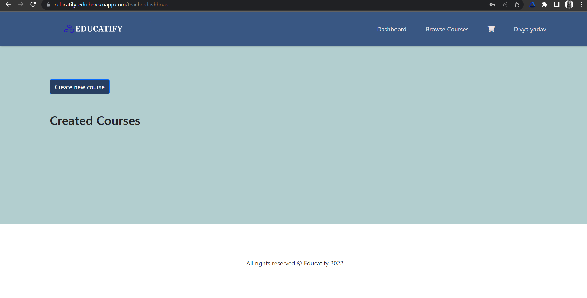 GitHub - divya-yadv/E-learning-Web-App: An E-learning web app built on MERN stack and firebase ...