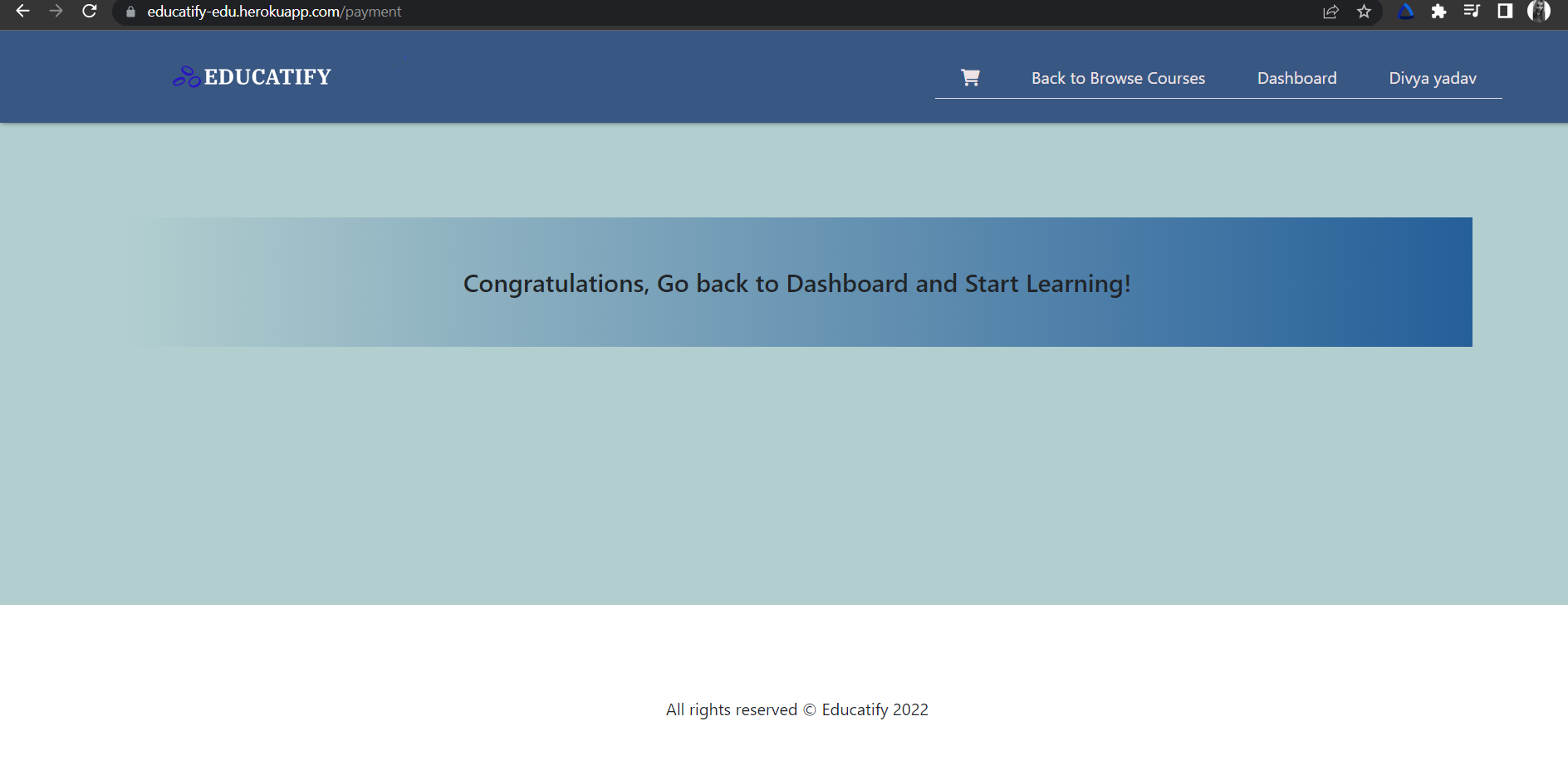 GitHub - divya-yadv/E-learning-Web-App: An E-learning web app built on MERN stack and firebase ...