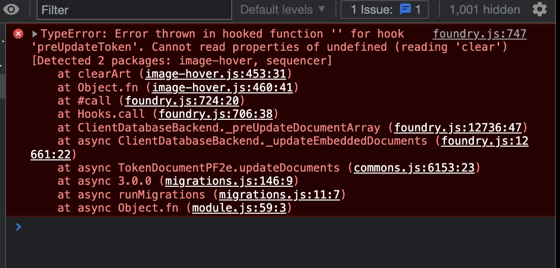 Console error on loading Foundry · Issue #46 · Eriku33/Foundry-VTT-Image-Hover · GitHub