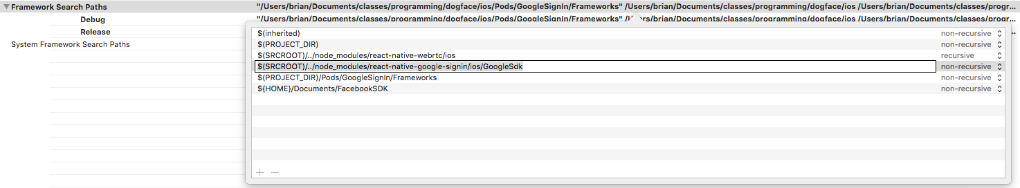 #import file not found · Issue #307 · react-native-google-signin/google-signin · GitHub