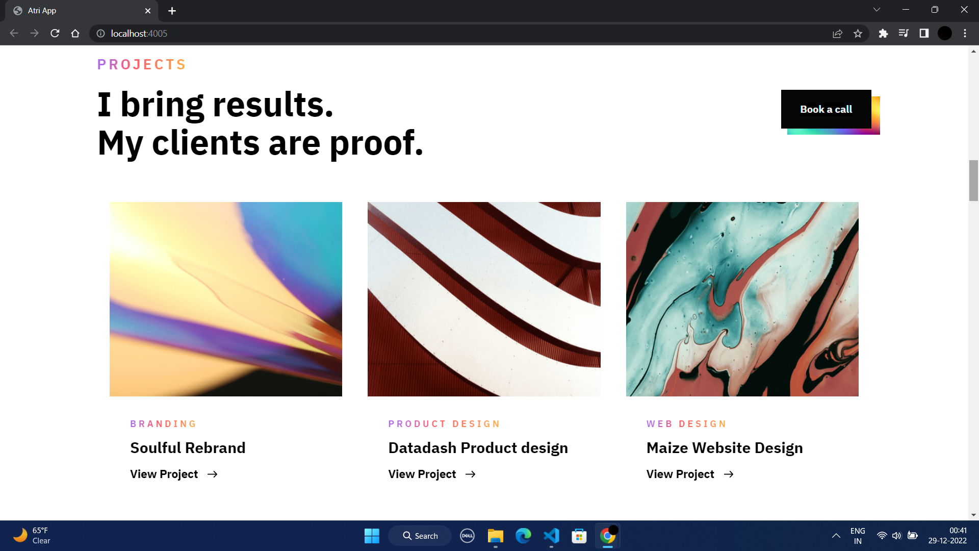 GitHub - ShreeBohara/Atri_clone_portfolio_website