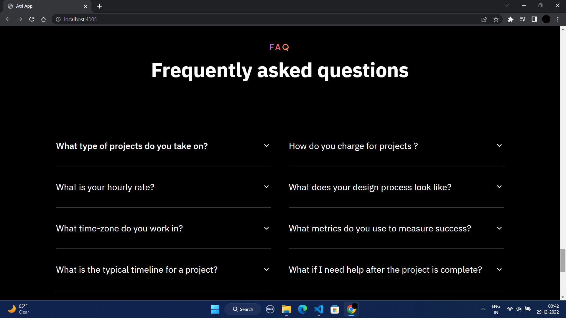 GitHub - ShreeBohara/Atri_clone_portfolio_website