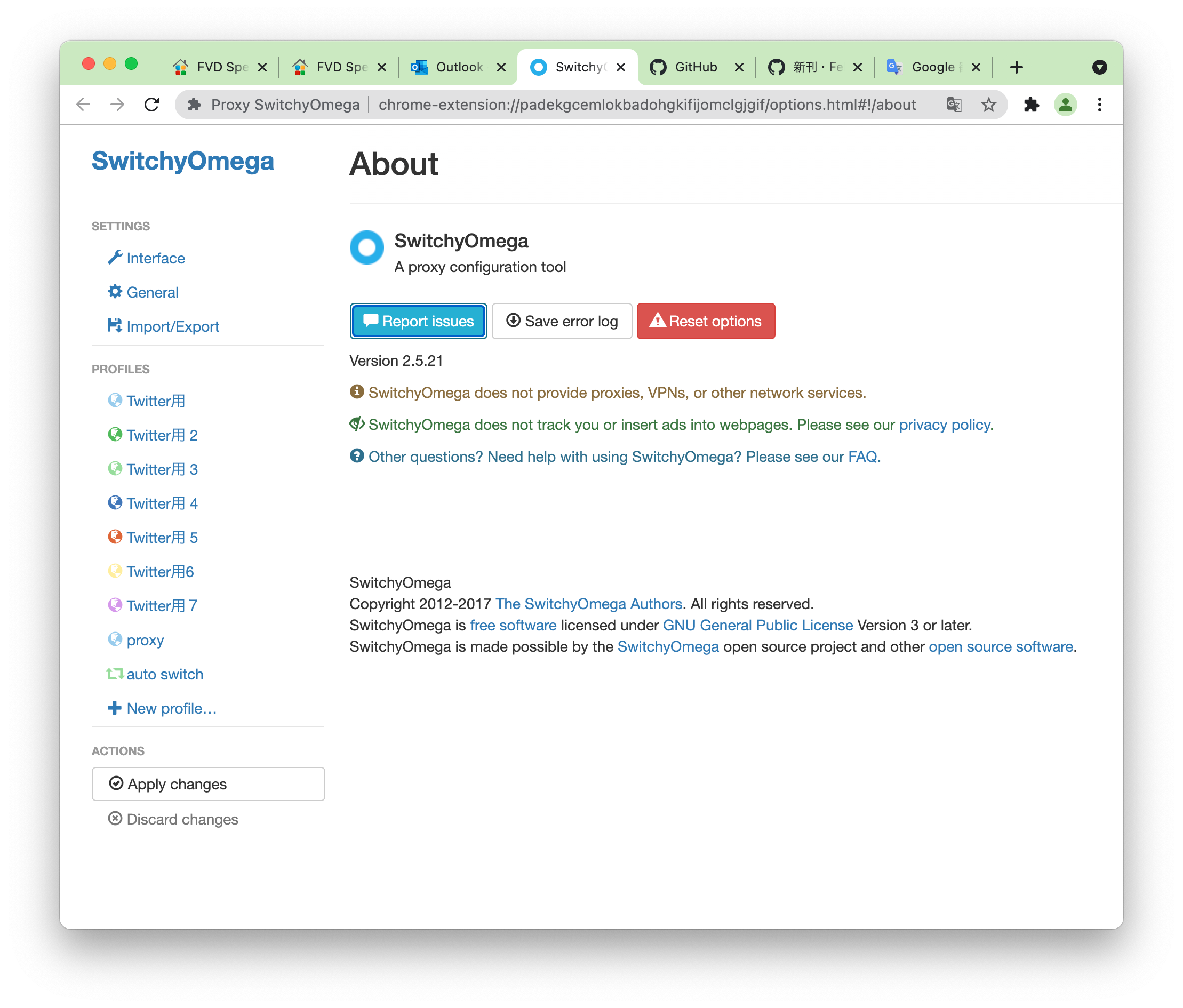 Problem has occurred. · Issue #2218 · FelisCatus/SwitchyOmega · GitHub